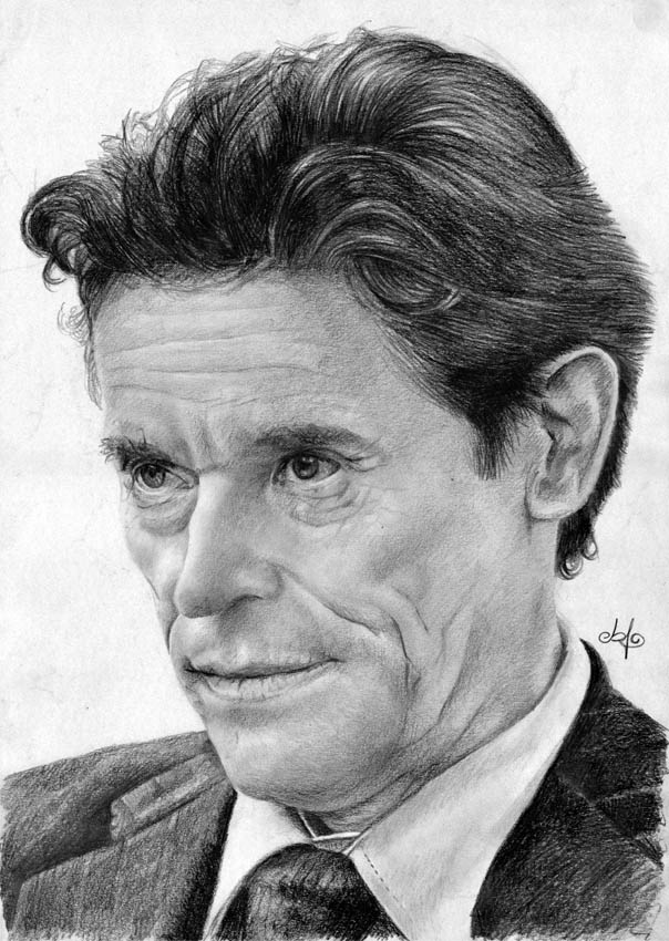 Mirrors: Willem Defoe portrait