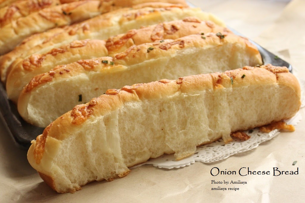 Amiliaya Recipe: Onion Cheese Bread 香葱芝士面包