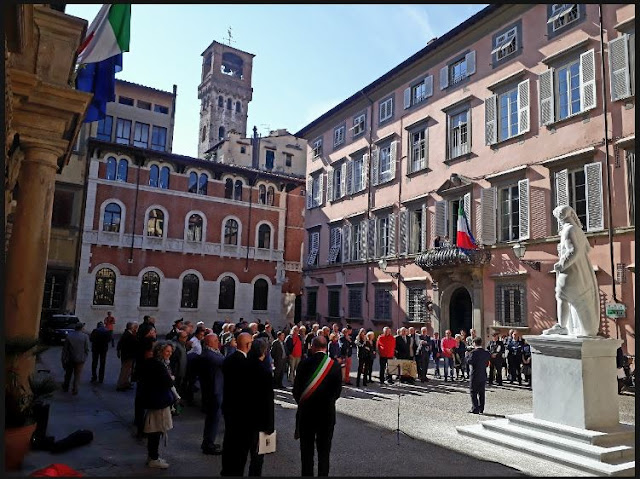 LOGGIA HEREDOM 1224 - CAGLIARI: A Lucca inaugurata una statua dedicata ...