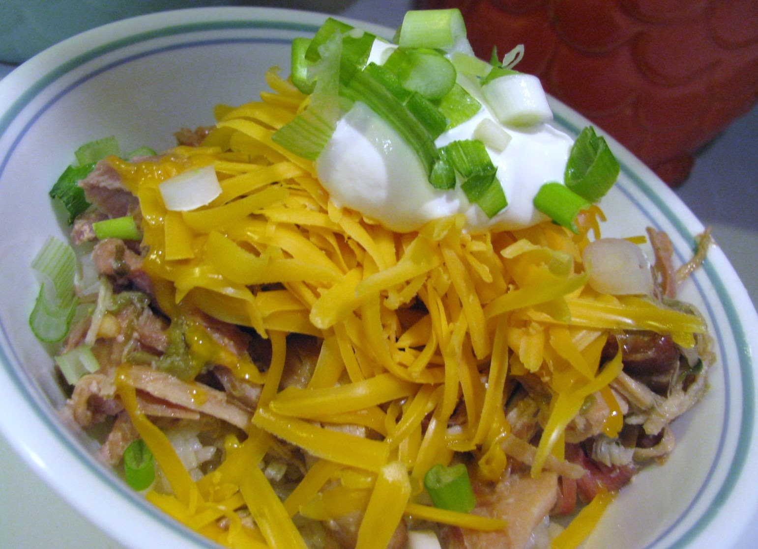 The Cannary Family: Green Chile Chicken Bowls with Perfect Rice