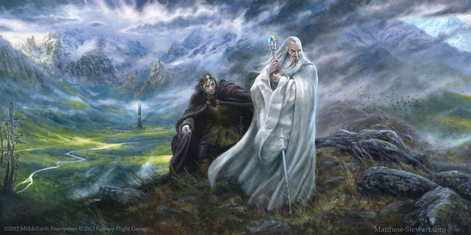 Matthew Stewart Illustration: The Voice of Isengard