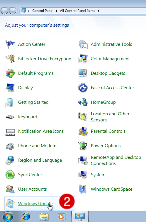 วิธีปิด Automatic Update ใน Windows 7 - stamnote