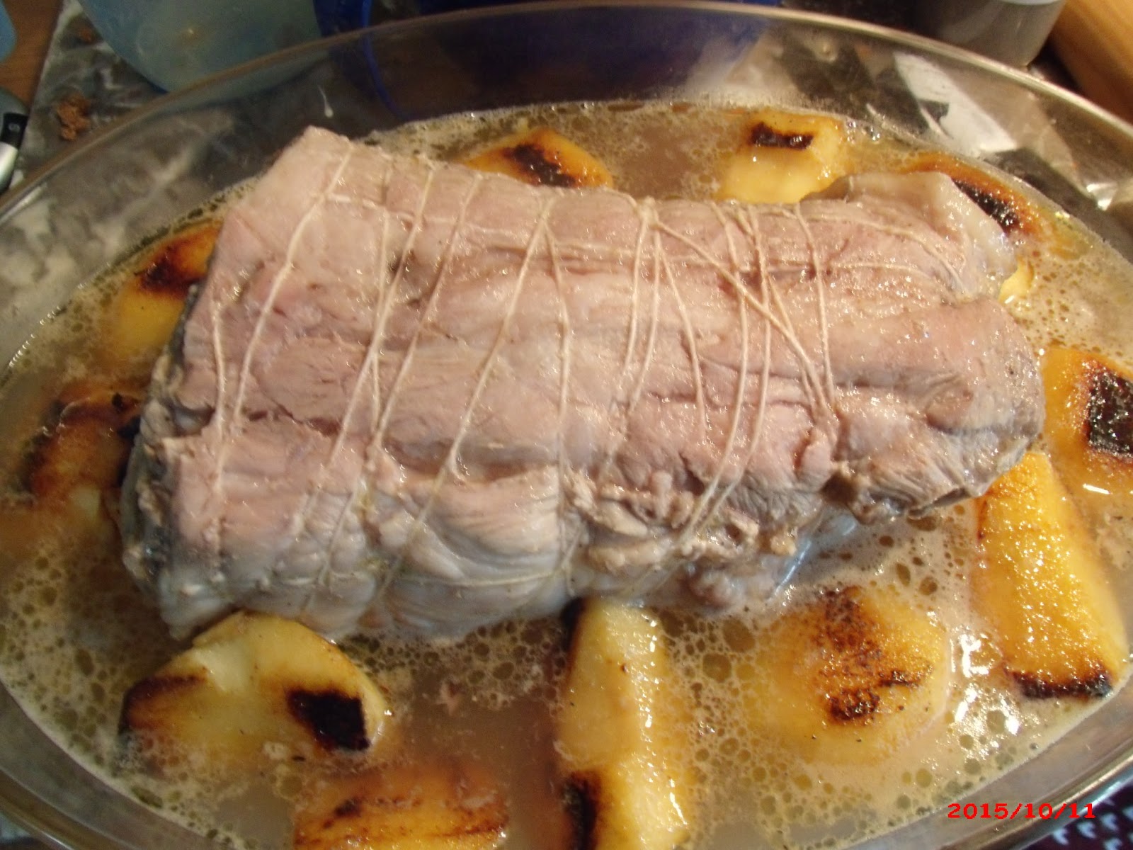 saze66cuisine: Rôti de porc et pommes au cidre rosé