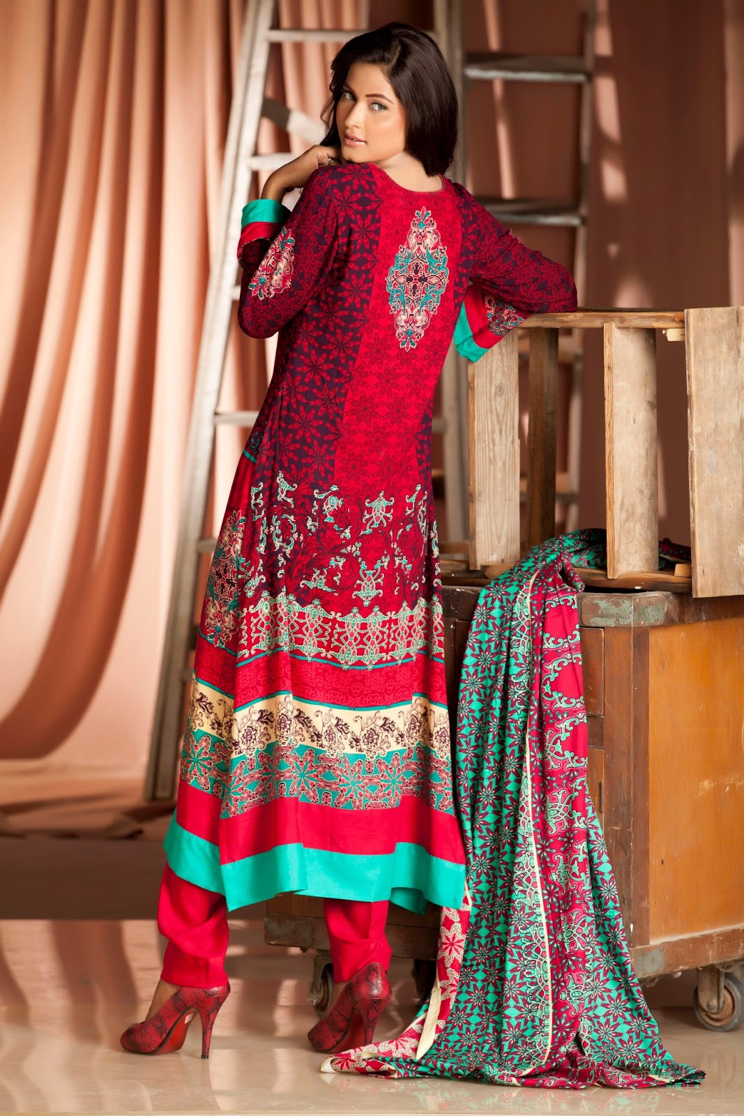 Firdous Lawn Collection 2013-2014 | Firdous ZTM Chilman Regular Lawn ...