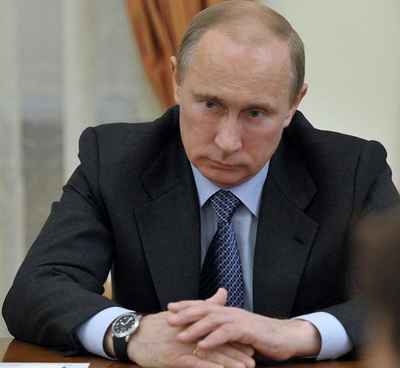 London Art News: Putin's Watch