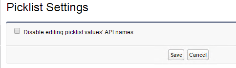 Lucky Tech Share: Picklists are more flexible now, in Salesforce
