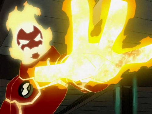 Ben 10 Galatic Hub: Alien DNA Sample 001 - "Heatblast"