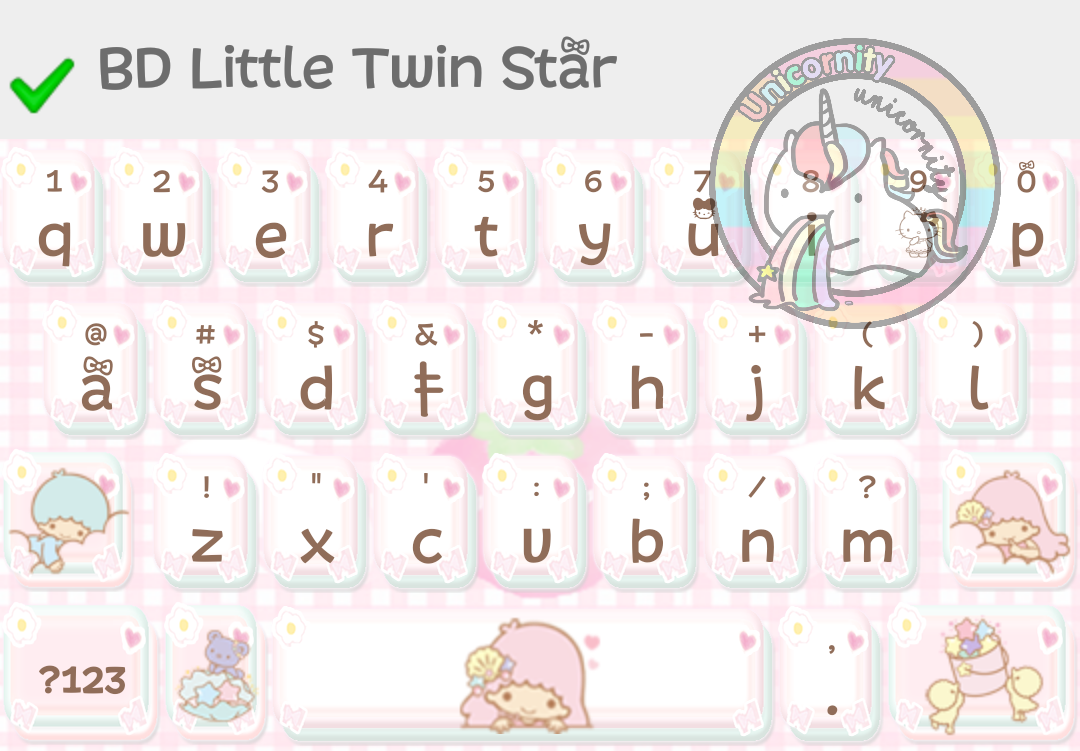 Kawaii World : Smartkeyboard Converted from Baidu Keyboard