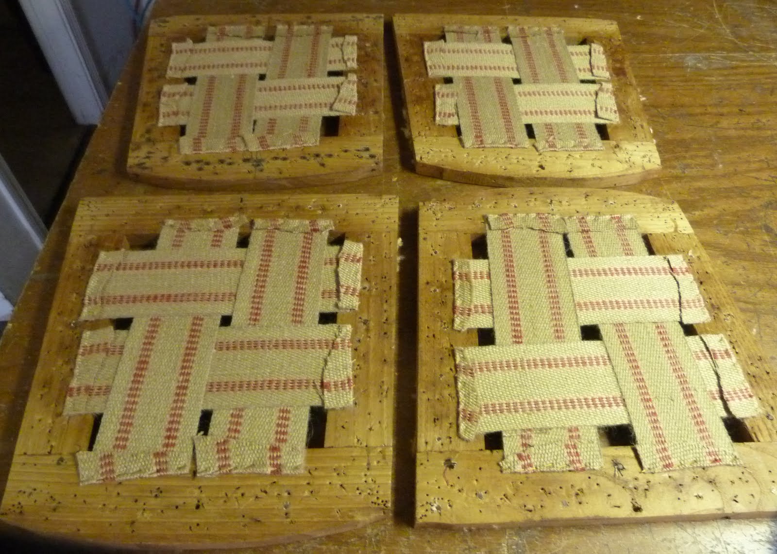 Practical Upholstery Design Studio: Dining chair plates