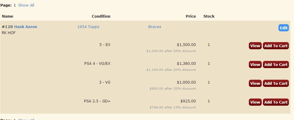 Baseball Card News by DeansCards.com: Dean’s Cards Introduces Advanced ...