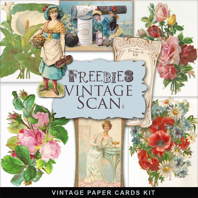 Freebies Vintage Cards Kit:Far Far Hill - Free database of digital ...