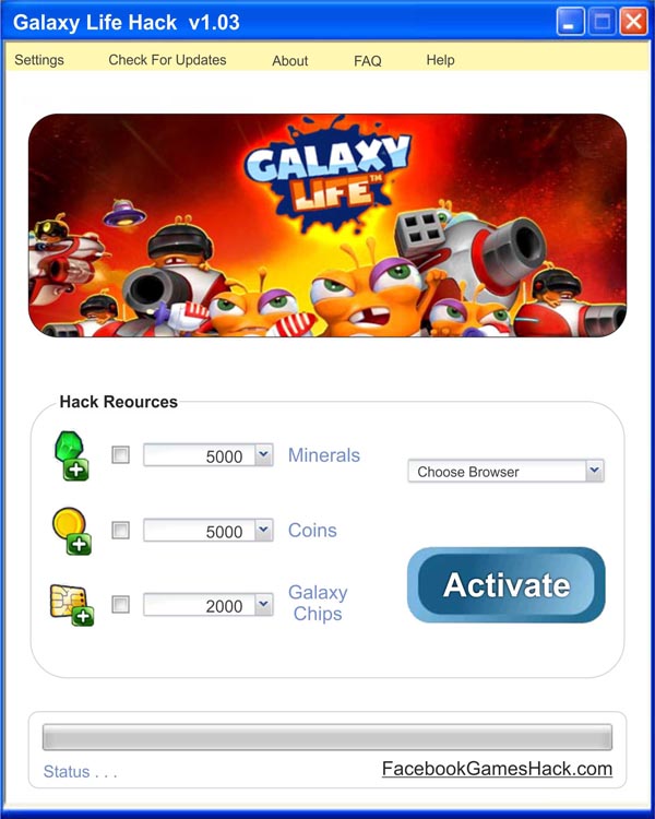Hack galaxy life facebook - Coatimondie