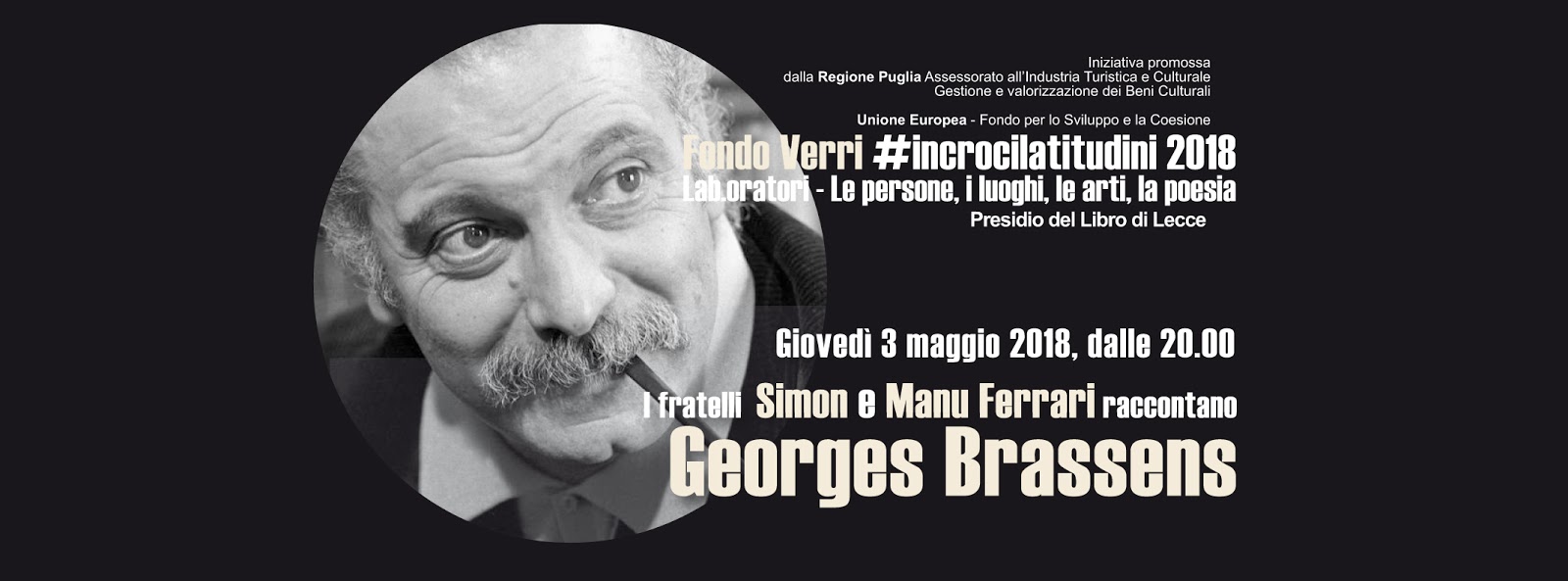 Fondo Verri: I Fratelli Ferrari raccontano Georges Brassens