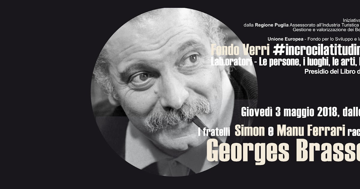 Fondo Verri: I Fratelli Ferrari raccontano Georges Brassens