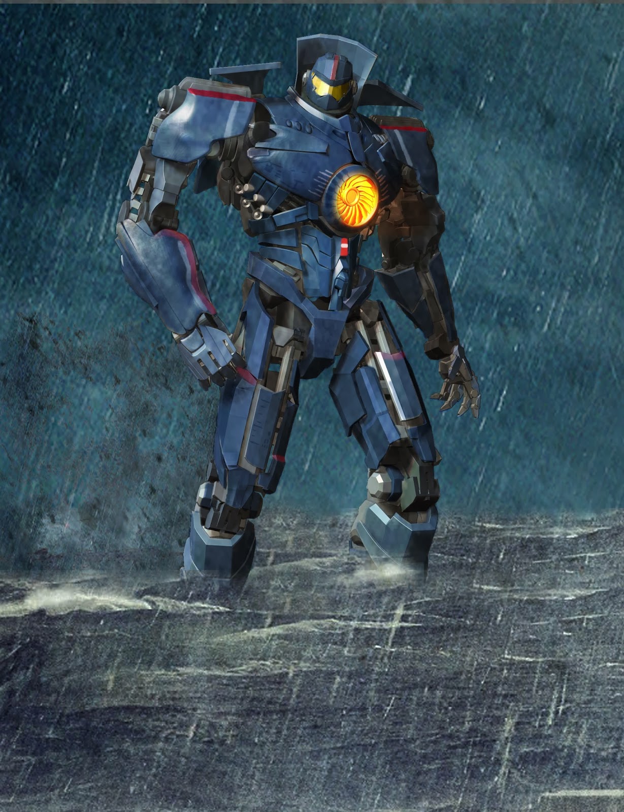 Aniket Shanbhag CG works: Gipsy Danger Fan Art
