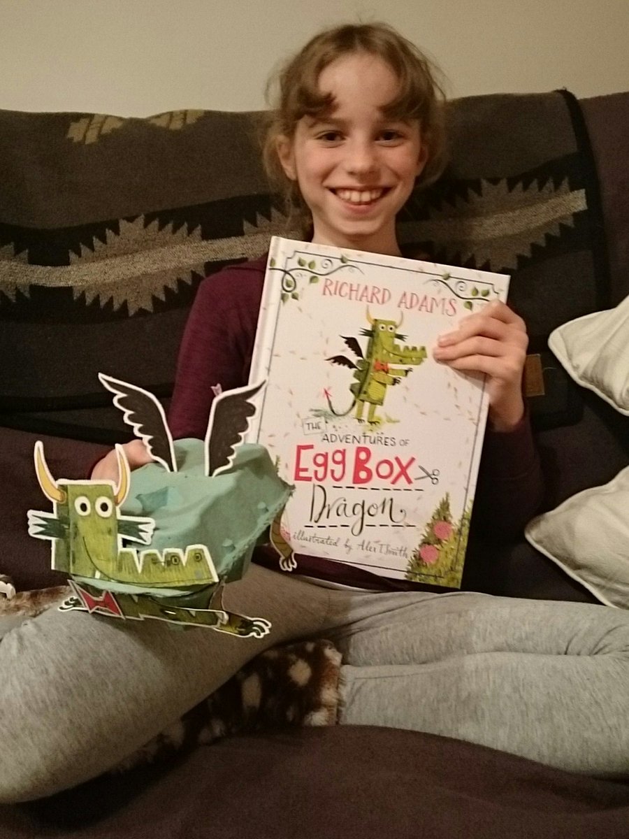 The Adventures of Egg Box Dragon by Richard Adams and Alex T. Smith ...