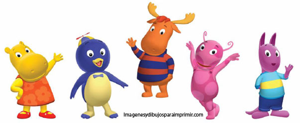 Imagenes de Backyardigans para imprimir-Colorear dibujos,letras ...