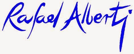 Biblioauringis: EXPOSICIÓN: Rafael Alberti. Peligro para caminantes