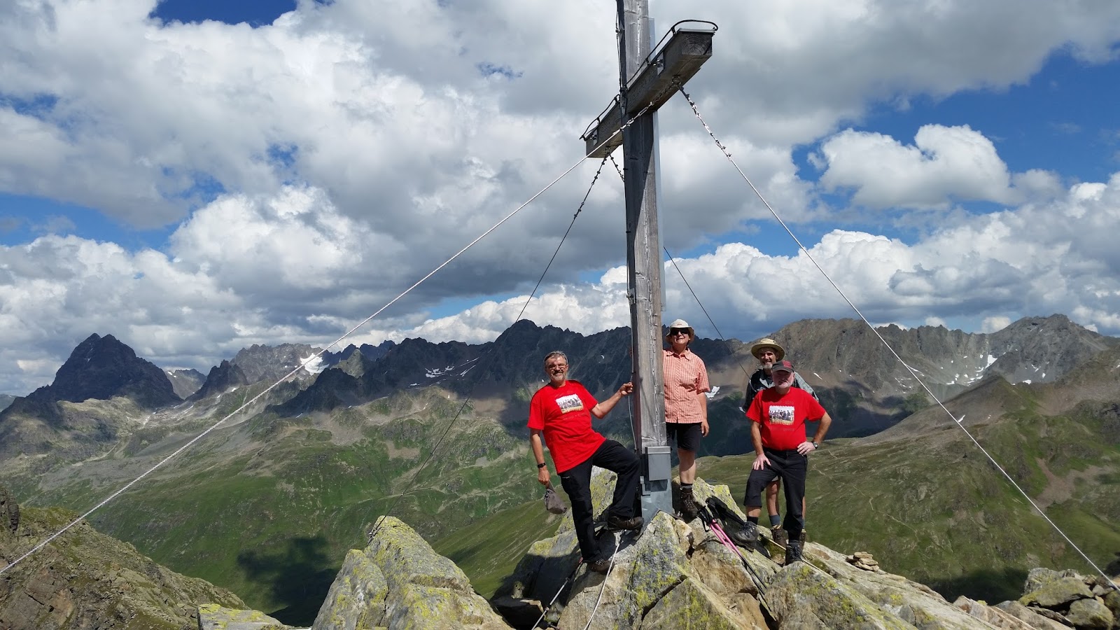 Alpen - Verwallvariante 50top: 1. und 2. Tag - Heilbronner Hütte und ...