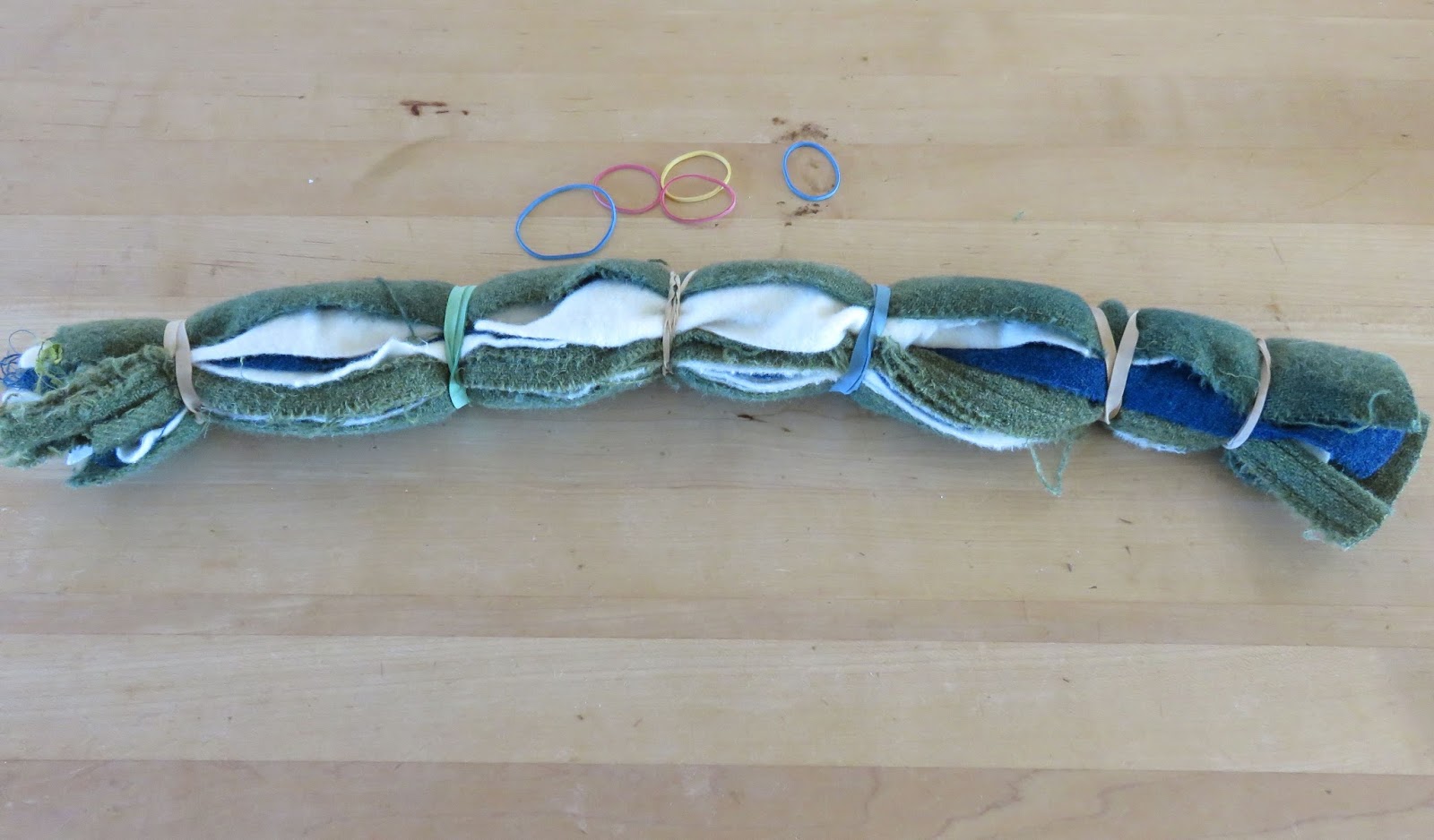 A Journal of Days: How To Marble Wool Without Dye