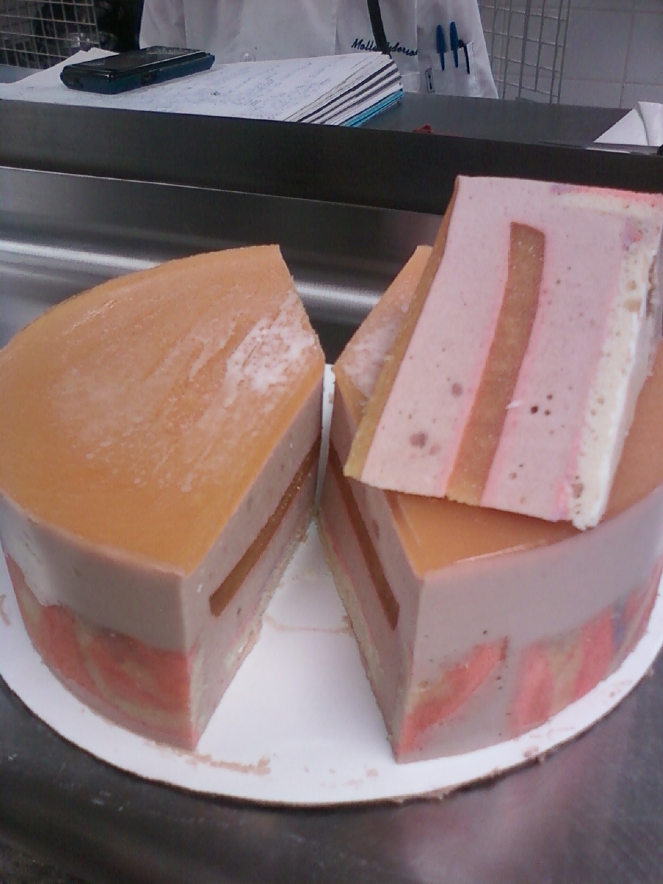 Spring 2011: Raspberry Passion-Fruit Mousse Cake