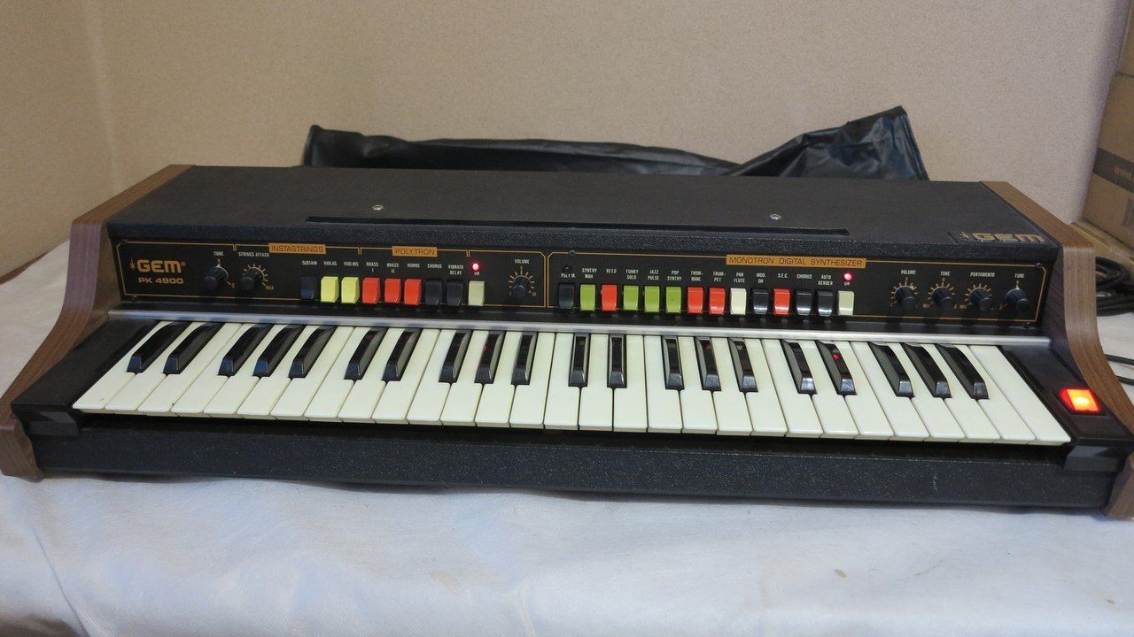 MATRIXSYNTH: RARE 70`s GEM PK 4900 Vintage Analogue Poly Preset Synthesizer
