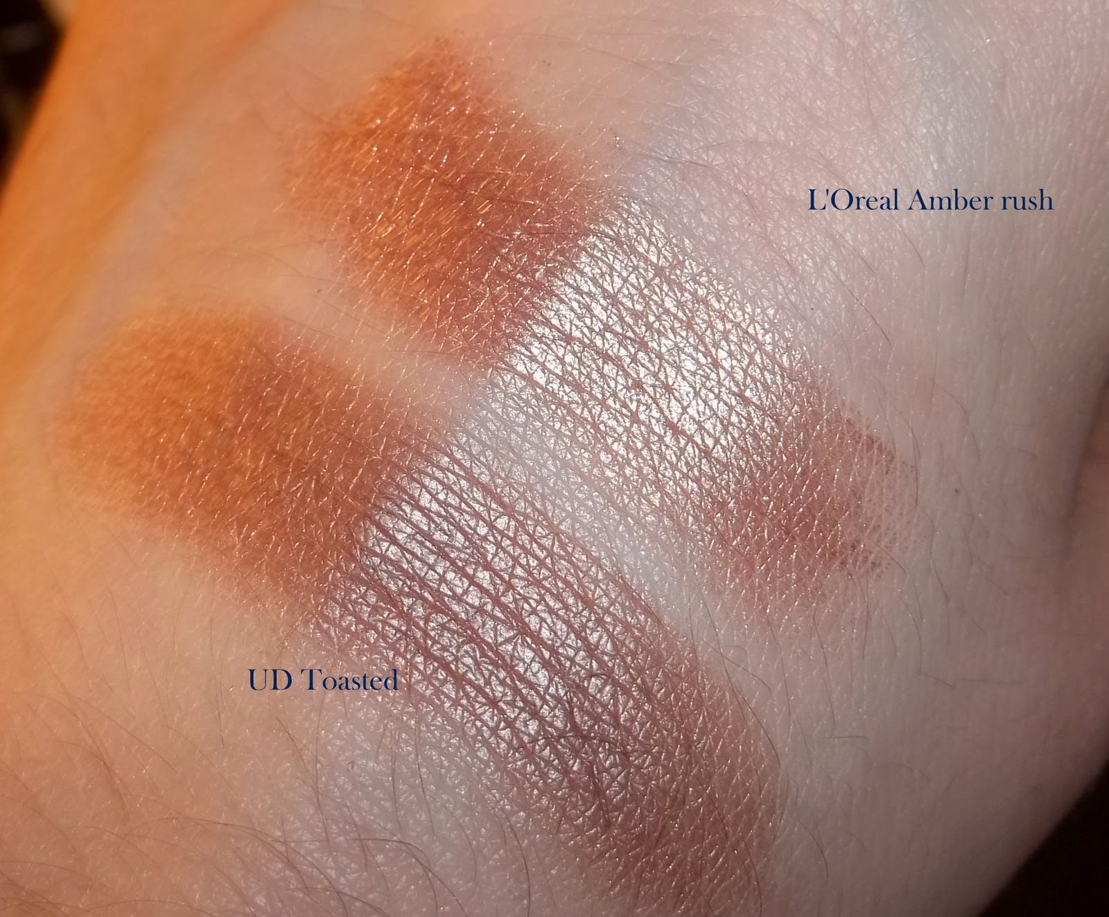 Beauty with a twist of life: L'oreal Infallible e/s in Amber rush