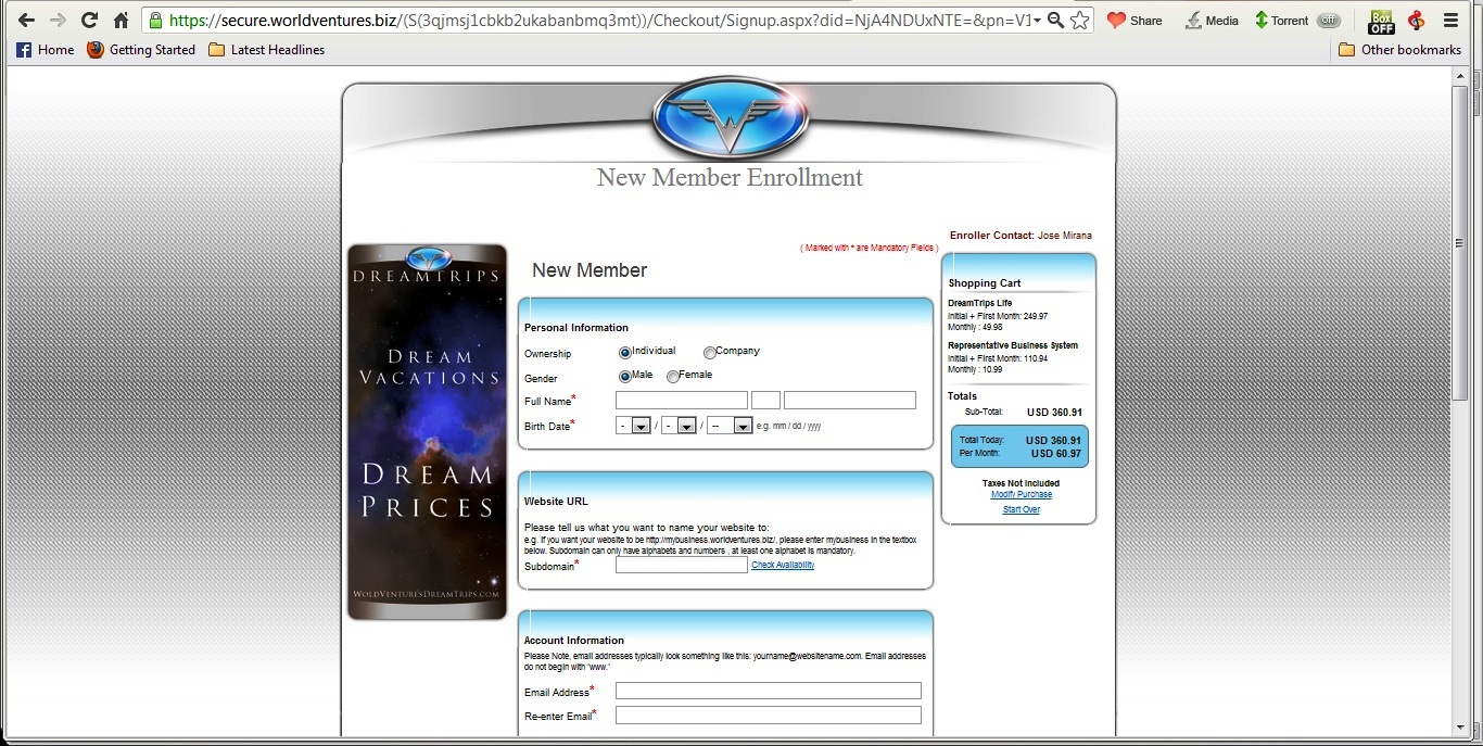 YOU SHOULD BE HERE!!!: WORLD VENTURES DreamTrips!