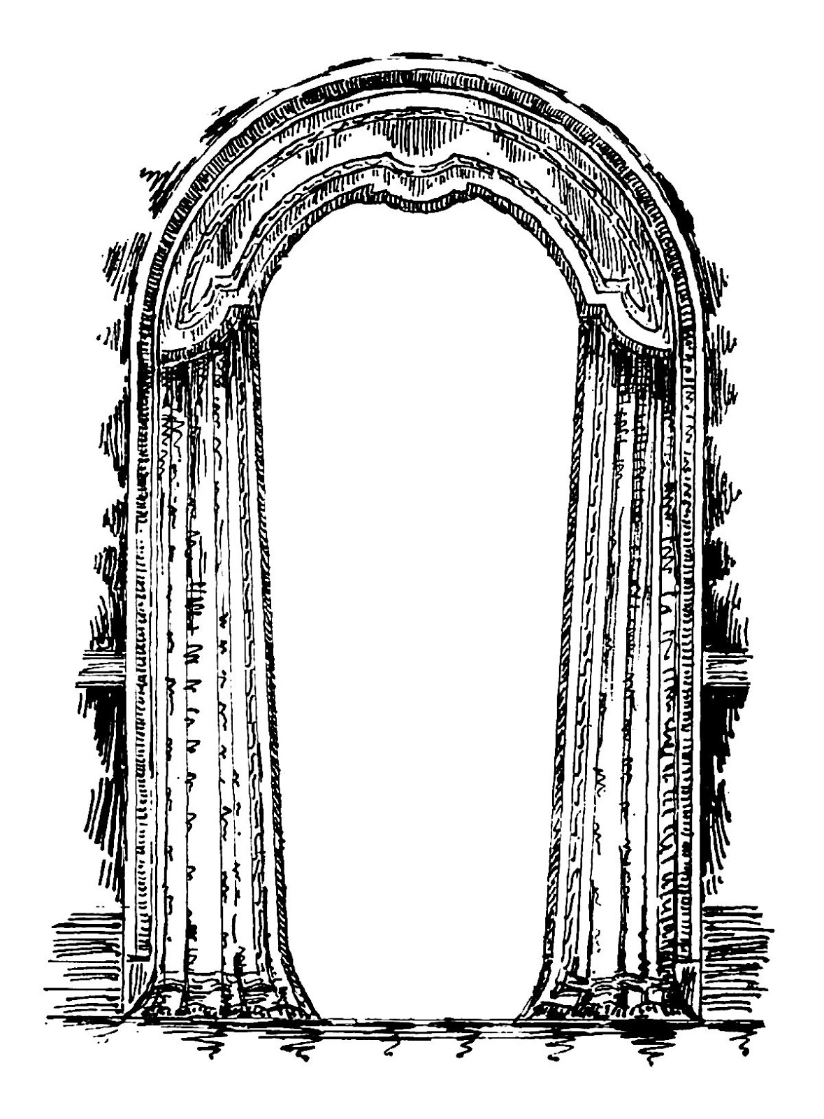 The Graphics Monarch: Vintage Frame Border Curtain Designs Printable ...