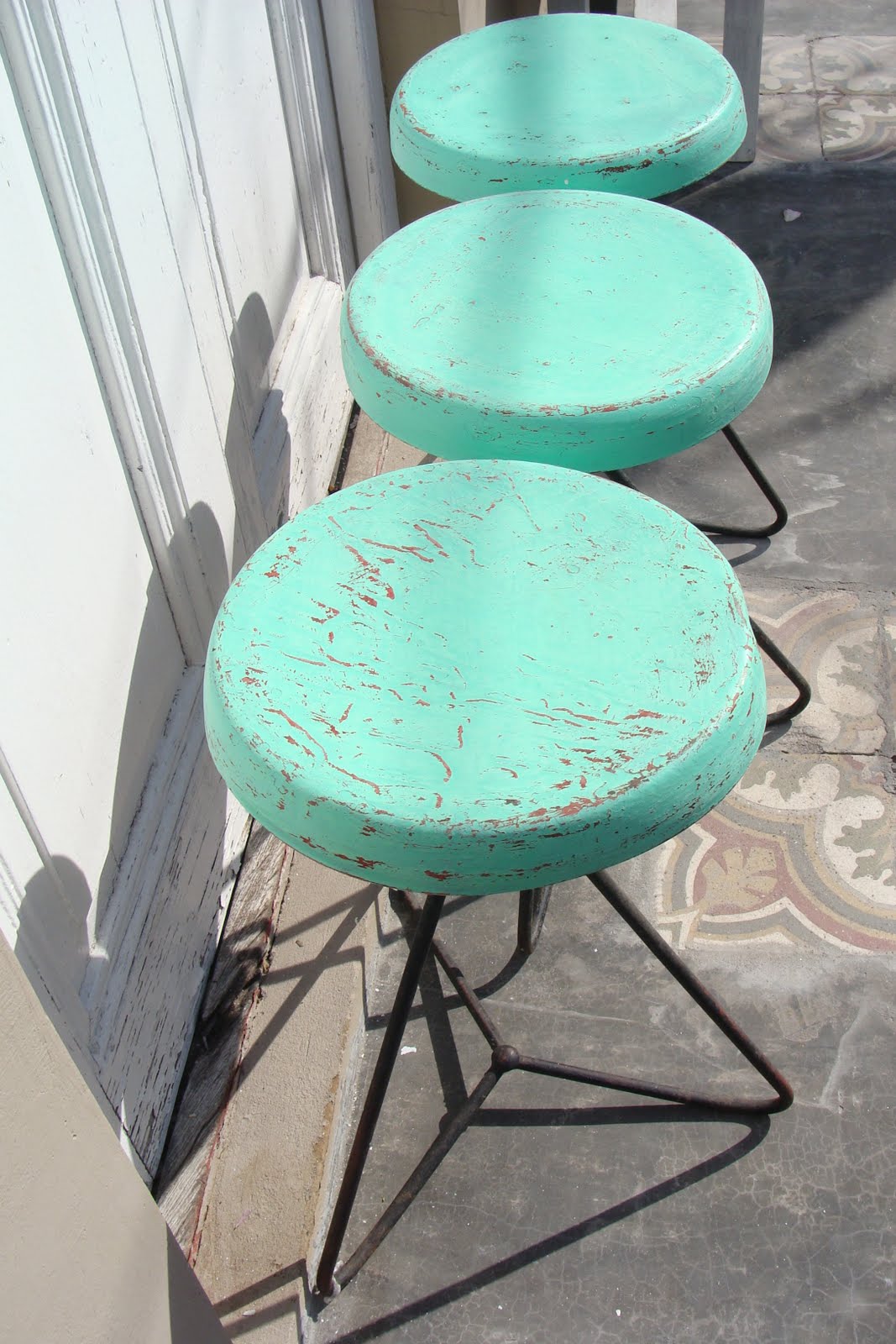 Banquitos vintage metal: Deco Marce Tienda