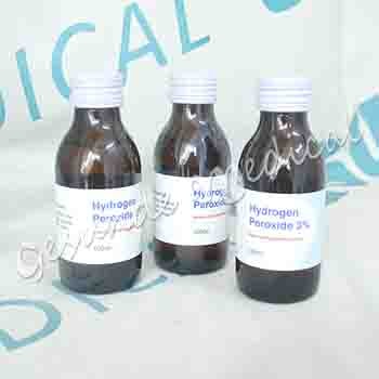Jual Hidrogen Peroksida H2O2 3% (KONSETRASI RENDAH) Ukuran 100 ml ...