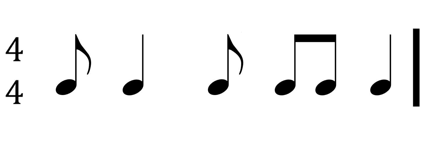 Upper Elementary Rhythm flash cards | Exclusive Music