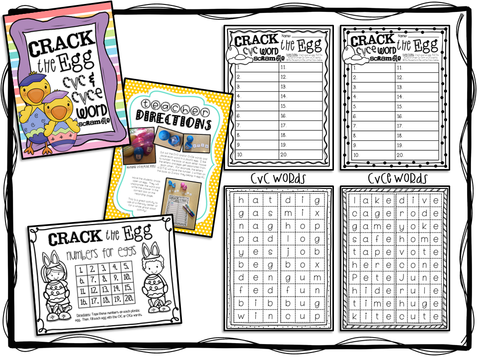 Teaching With Terhune: Egg Activities to do around Easter!