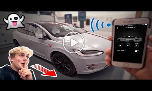 VIDEO: HAUNTED TESLA PRANK ON TEAM 10 [DOWNLOAD] - Comedy Videos