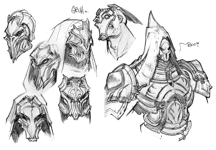 Darksiders - Concept Artwork i Character Art - Synteza historii i sztuki