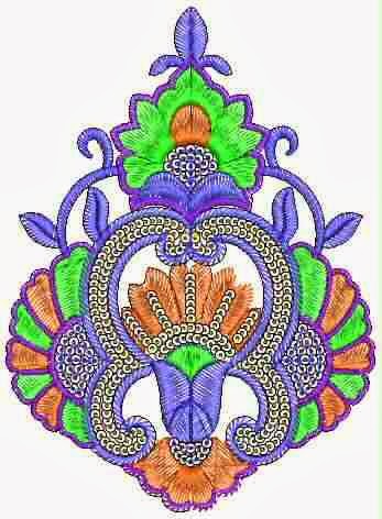 EmbDesignTube: Indian Delicacy Embroidery Patch Designs