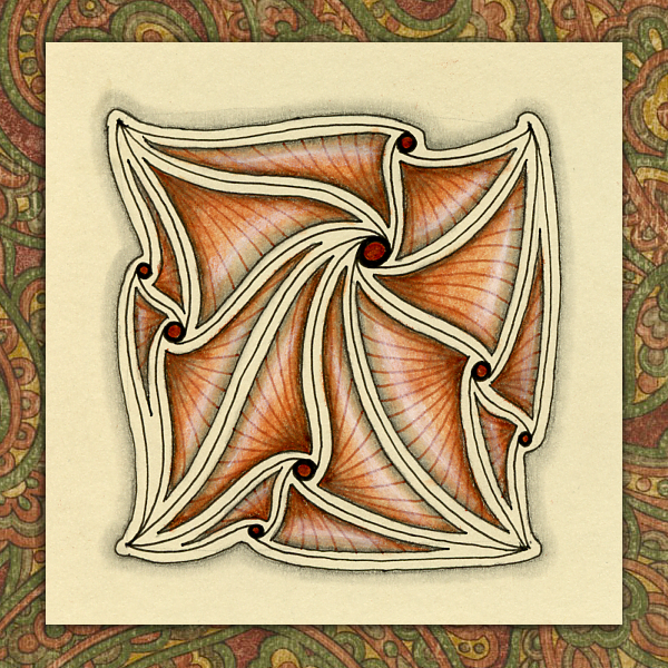 Time for Tangling: Official Zentangle® Pattern - Well, Well, Well