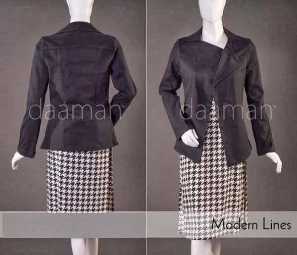 DAAMAN WINTER 2014-2015 KURTAS FOR WOMEN