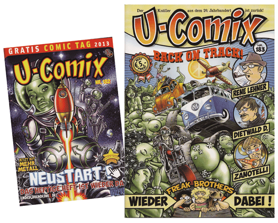 Der Weblog des Berliner Comic- und Graphic Novel Ladens GROBER UNFUG: das neue U-Comix