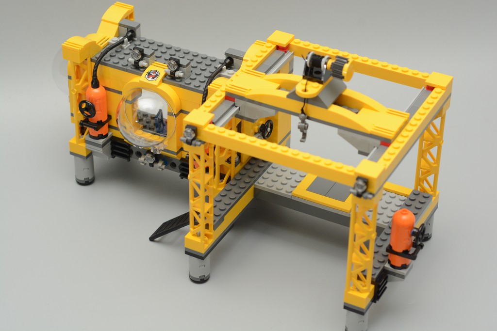 Lego 60096 Deep Sea Operation Base 深海探險指揮基地 開箱報告 - 魯蛇實驗室