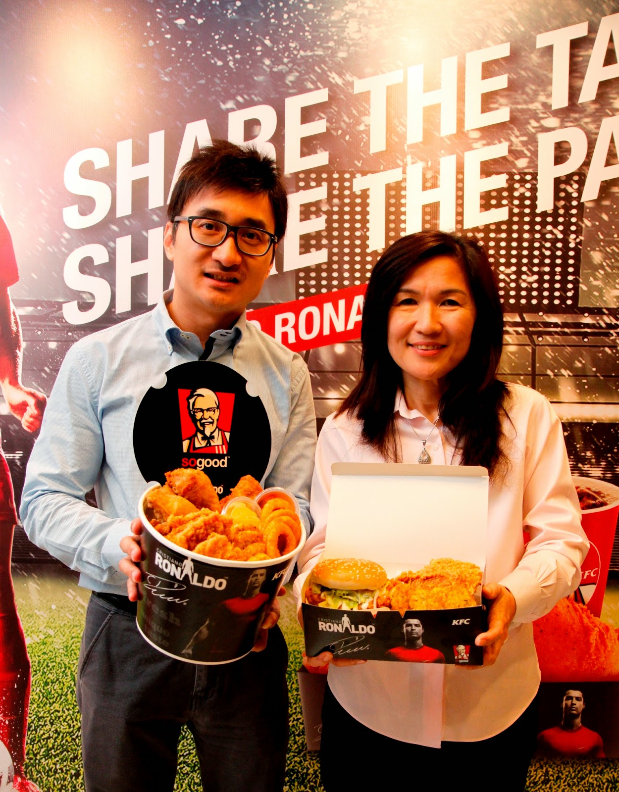 CRISTIANO RONALDO CELEBRATES THE FOOTBALL SEASON WITH KFC’s ALL NEW ...