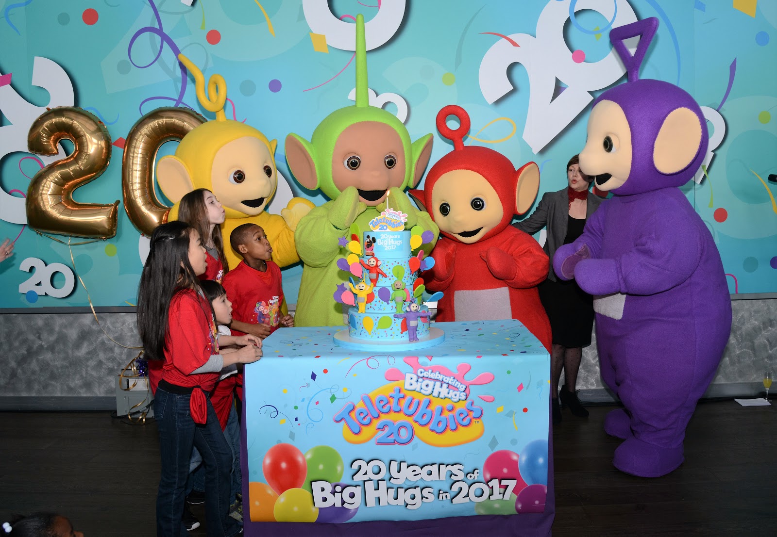 baby meets city: A 20th Anniversary Celebration: The Teletubbies take NYC!
