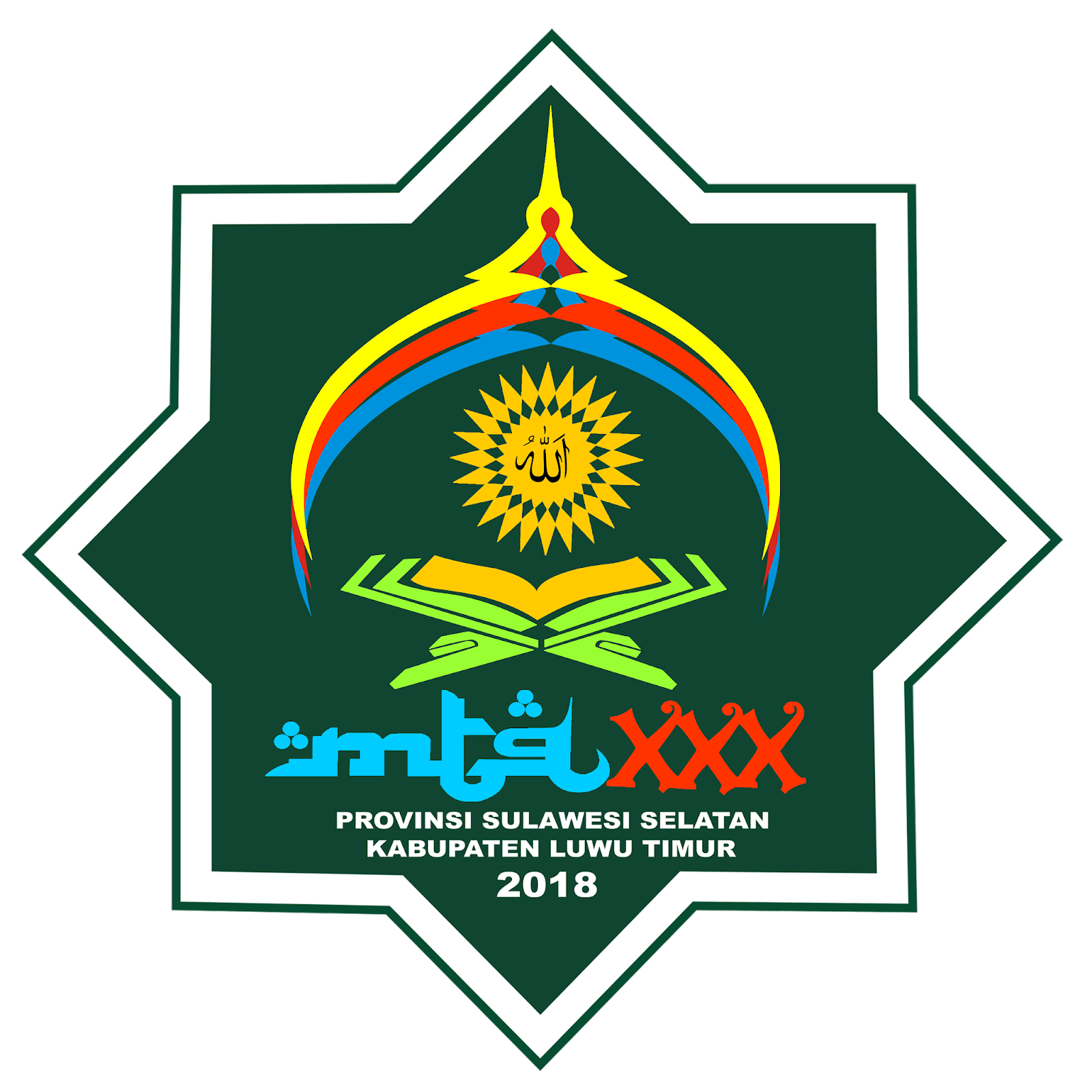 LINGKAR SENI BUDAYA LUWU TIMUR: Logo MTQ XXX Provinsi Sulawesi Selatan ...