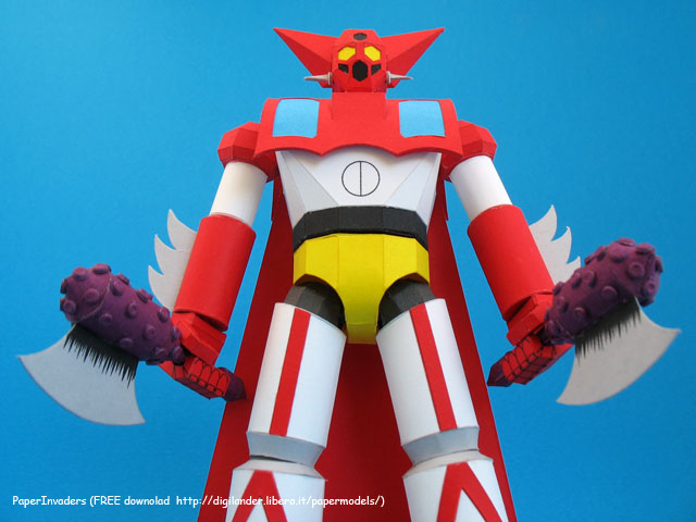 Papercraft World: Getter Robo Papercraft | Paper Models | Free ...