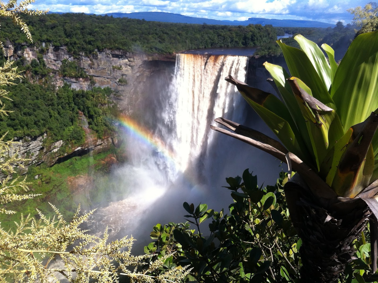 SLINGERLAND: Derek's Kaieteur Falls Video #2