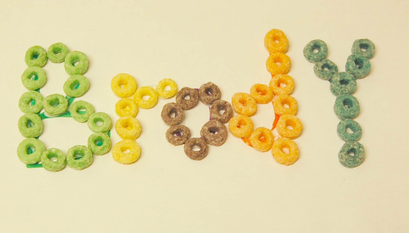Whatever Dee-Dee wants, she's gonna get it: Froot Loops Name Activity ...