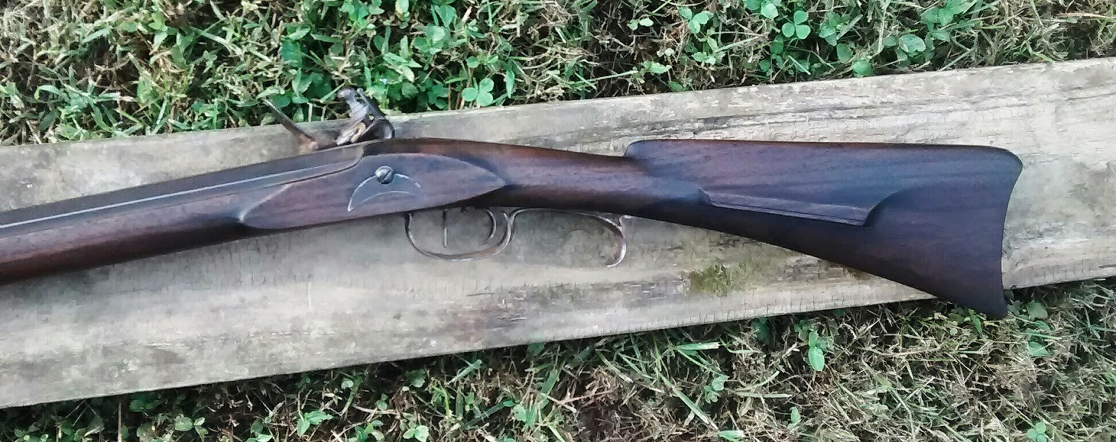 Joe Schell flintlocks: 36 cal North Carolina rifle