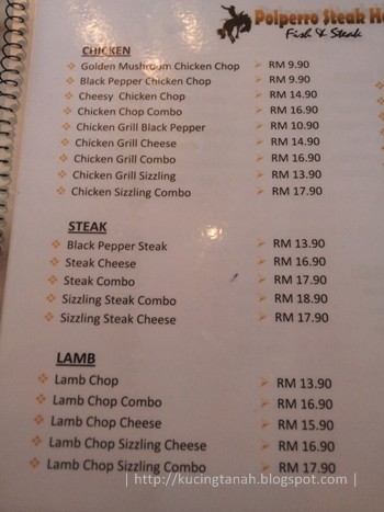 Jom Jalan... Jom Makan...: Polperro Steak House, Seksyen 7 Shah Alam