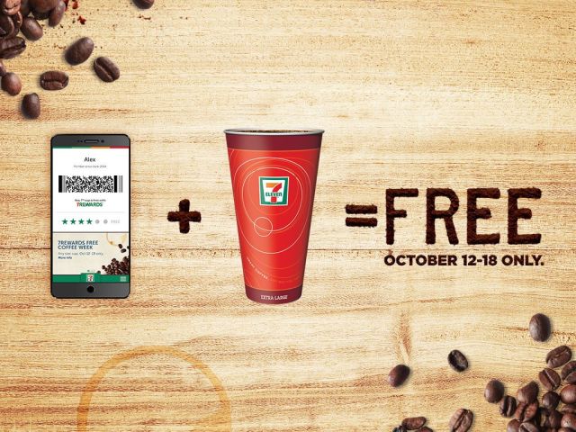 Free Coffee Week at 7-Eleven Through Sunday, October 18, 2015