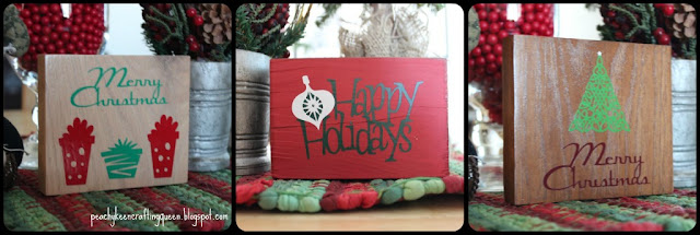 Peachy Keen Crafting Queens: Christmas Blocks